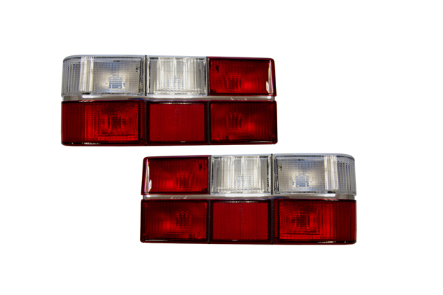 VOLVO 240 85-93 CUSTOM TAIL LIGHT TAIL LAMP SET W/ Clear Signal Lenses ...