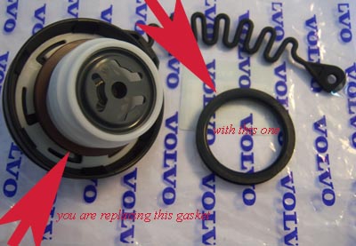 Find Volvo Gas cap gasket solution repair kit new S60 S80 XC70 XC90 S70 ...